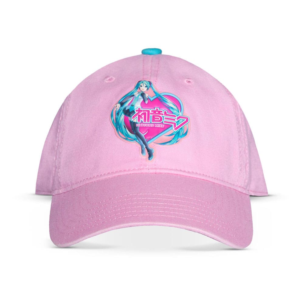 Hatsune Miku Curved Bill Cap Pink – Hobby Figures