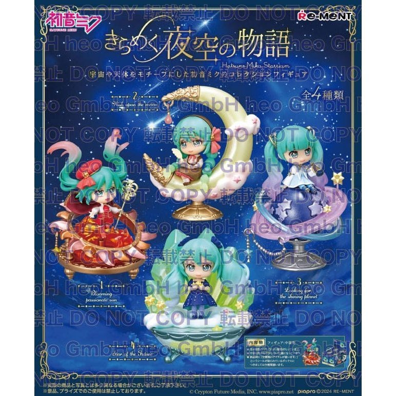 Hatsune Miku Mini Figures Miku Starrium Display (4) – Hobby Figures