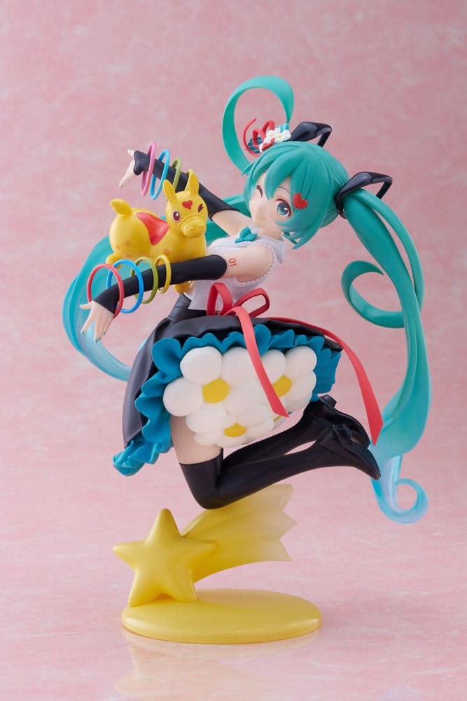 Hatsune Miku x Rody AMP+ PVC Statue Statue Thank You Ver. Reissue 20cm ...