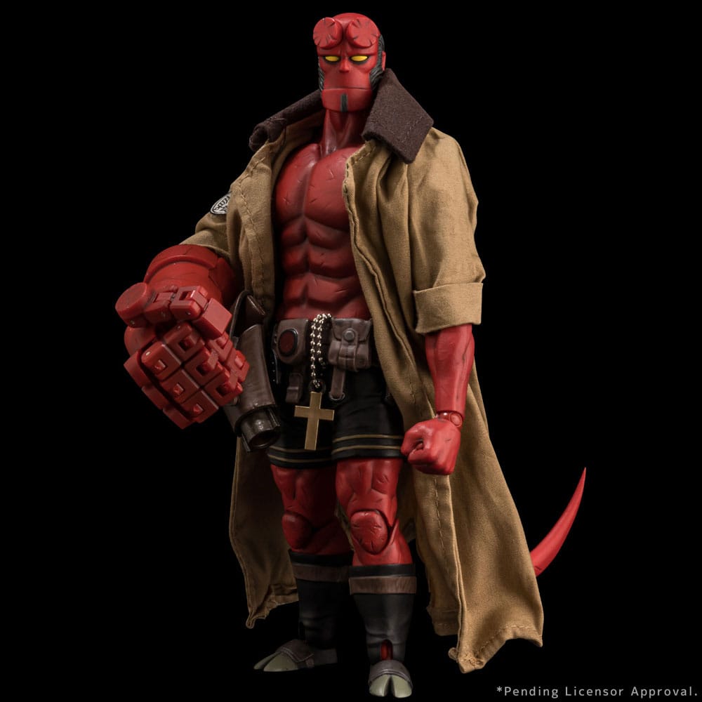 Hellboy Action Figure 1/12 Hellboy 30th Anniversary Edition 19cm ...