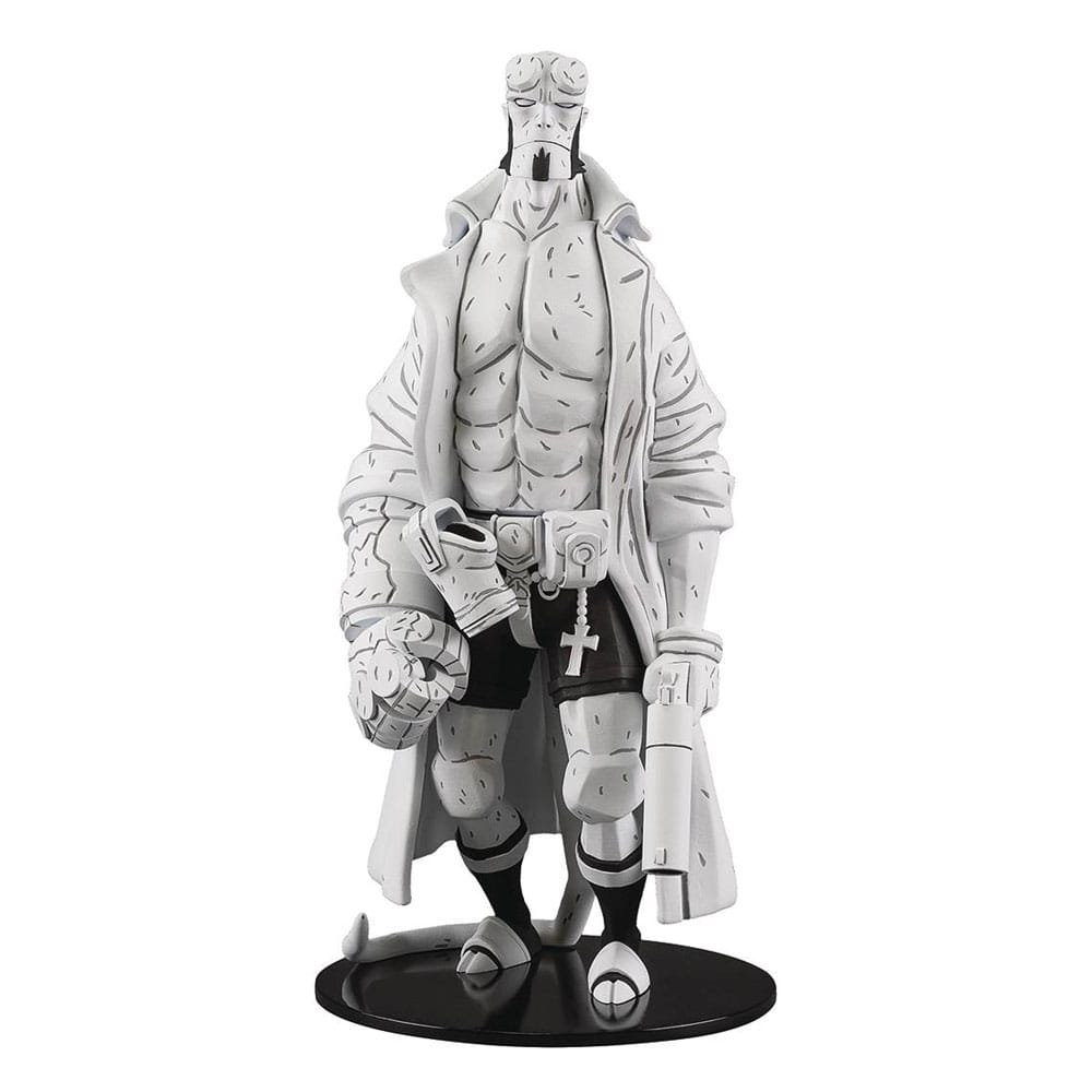 Hellboy Vinyl Statue 30th Anniversary B&W Variant Previews Exclusive 3 ...