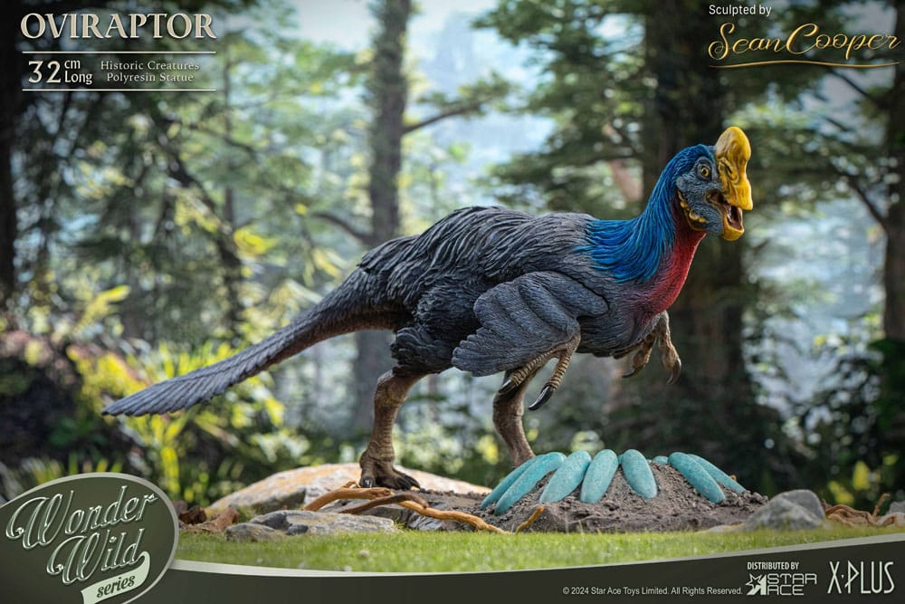 Historic Creatures The Wonder Wild Series Statue Oviraptor 32cm – Hobby ...