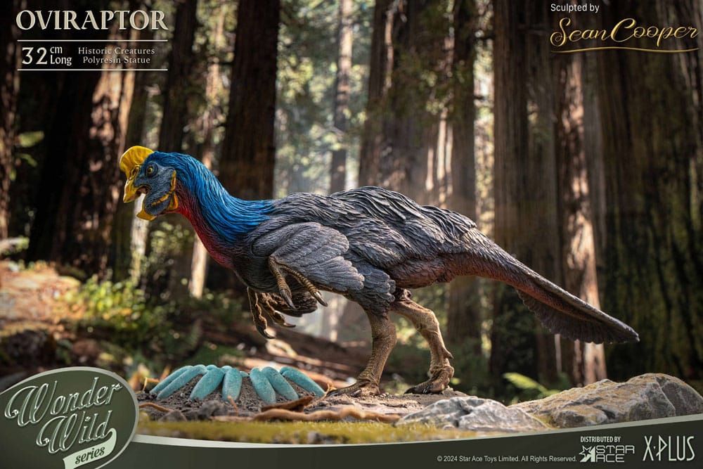 Historic Creatures The Wonder Wild Series Statue Oviraptor 32cm – Hobby ...
