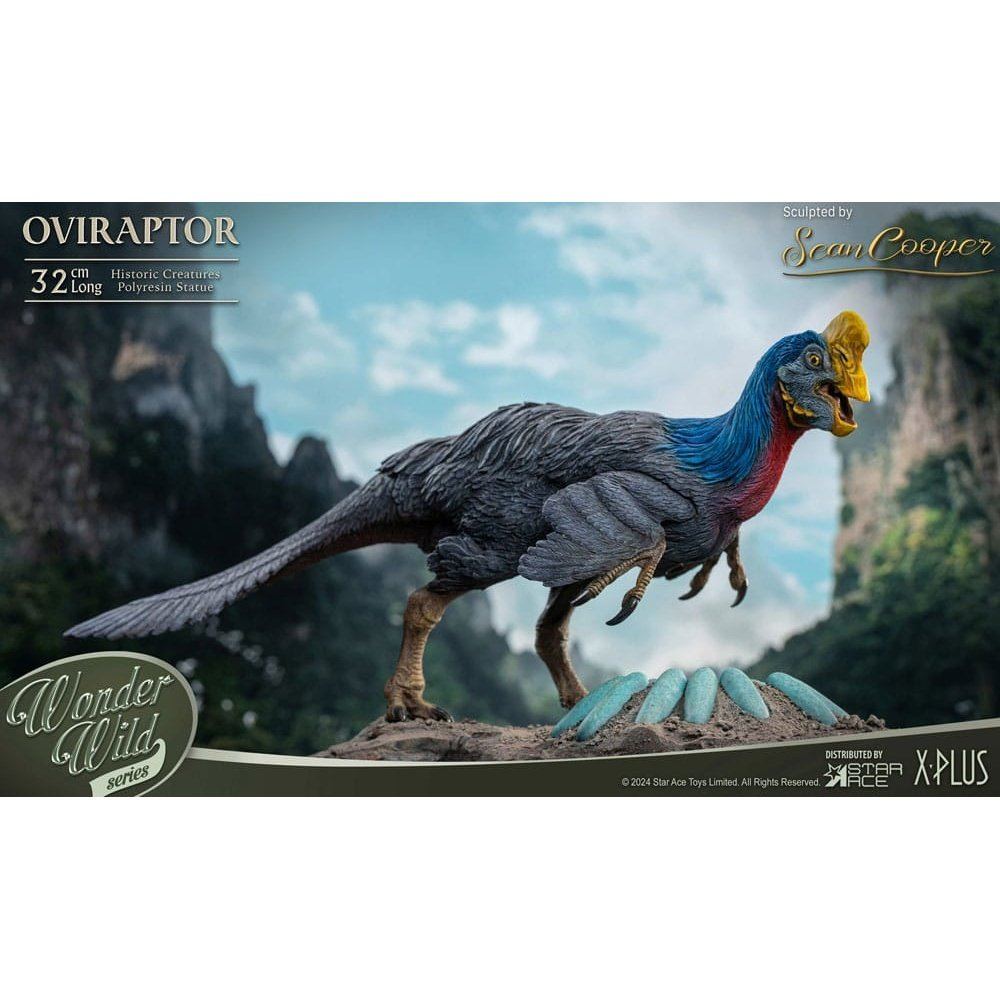 Historic Creatures The Wonder Wild Series Statue Oviraptor 32cm – Hobby ...