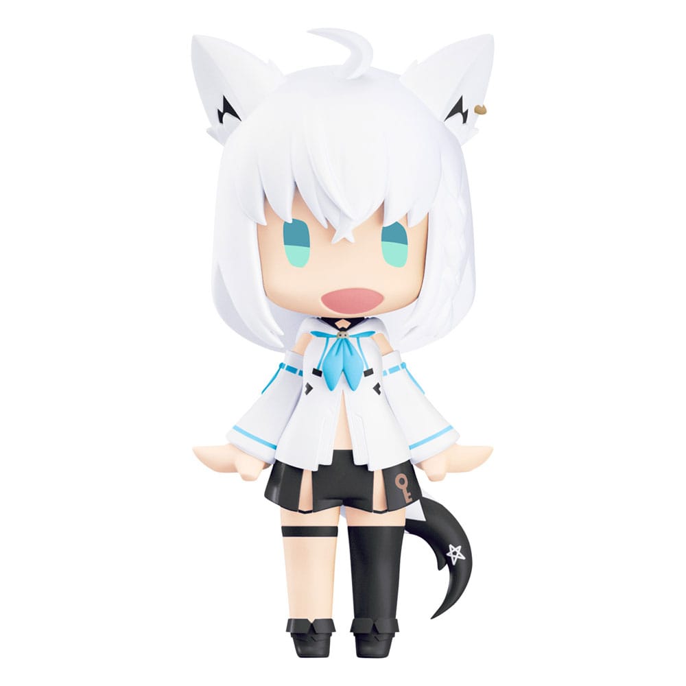 Hololive Production HELLO! GOOD SMILE Action Figure Shirakami Fubuki 1 ...