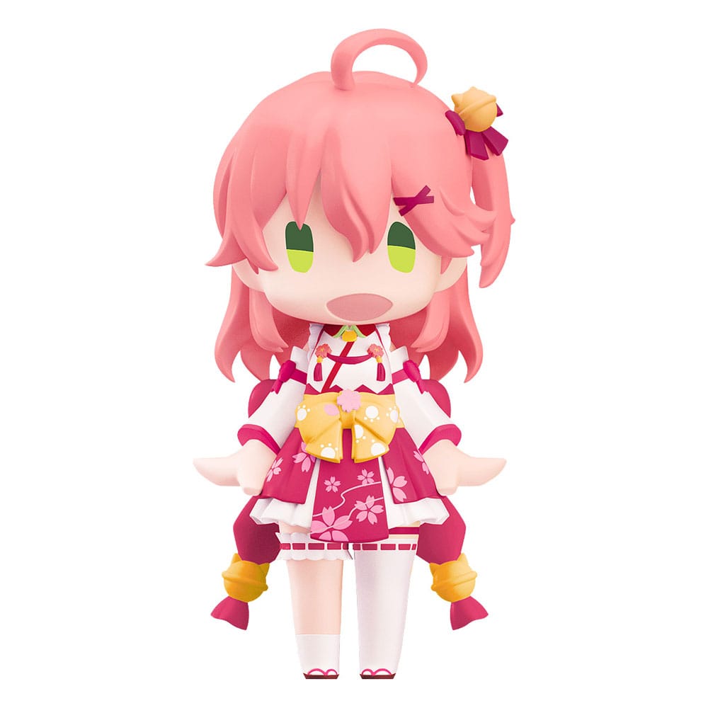 Hololive Production HELLO! GOOD SMILE Action Figure Sakura Miko 10cm ...