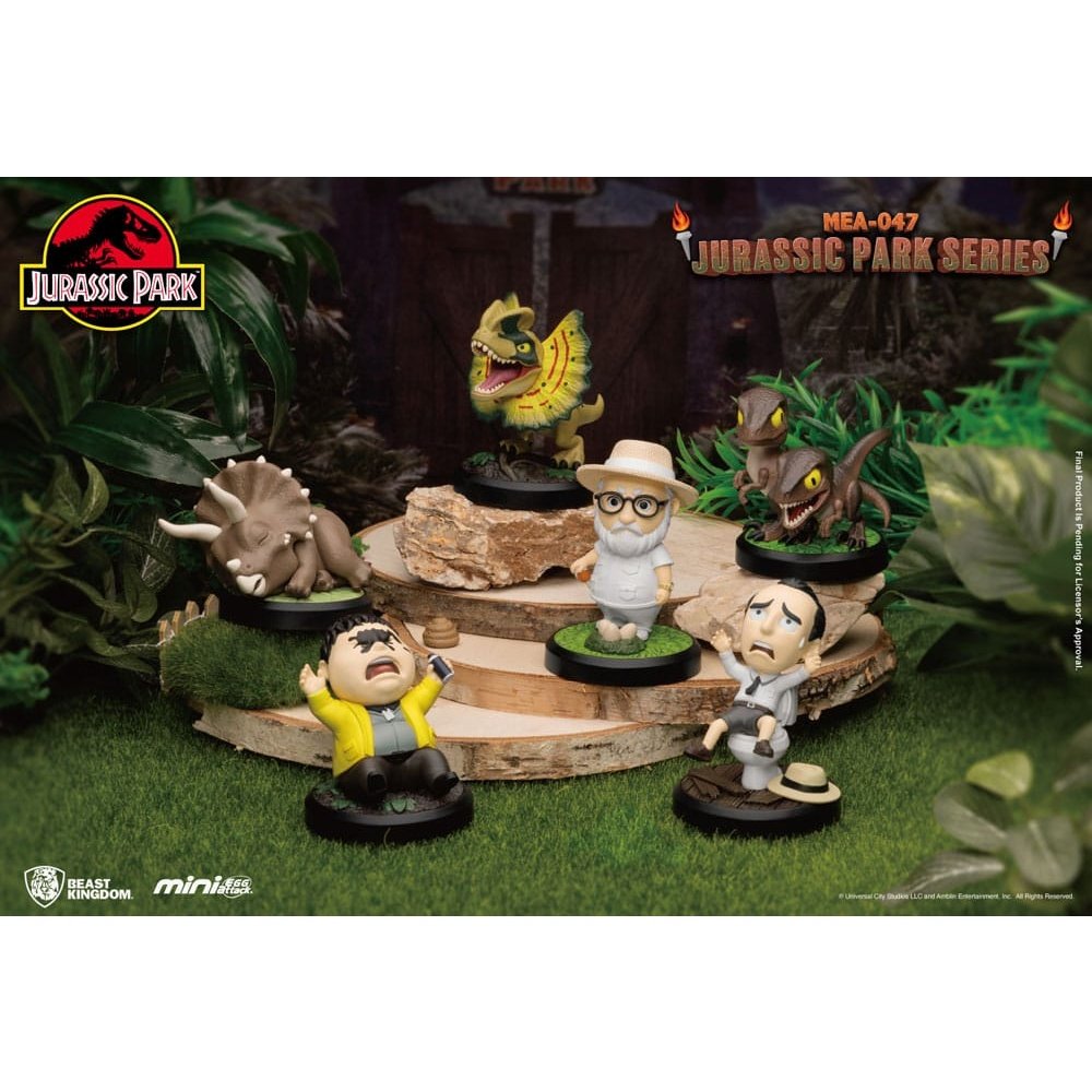 Jurassic Park Mini Egg Attack Figures Jurassic Park Series Set 10cm ...
