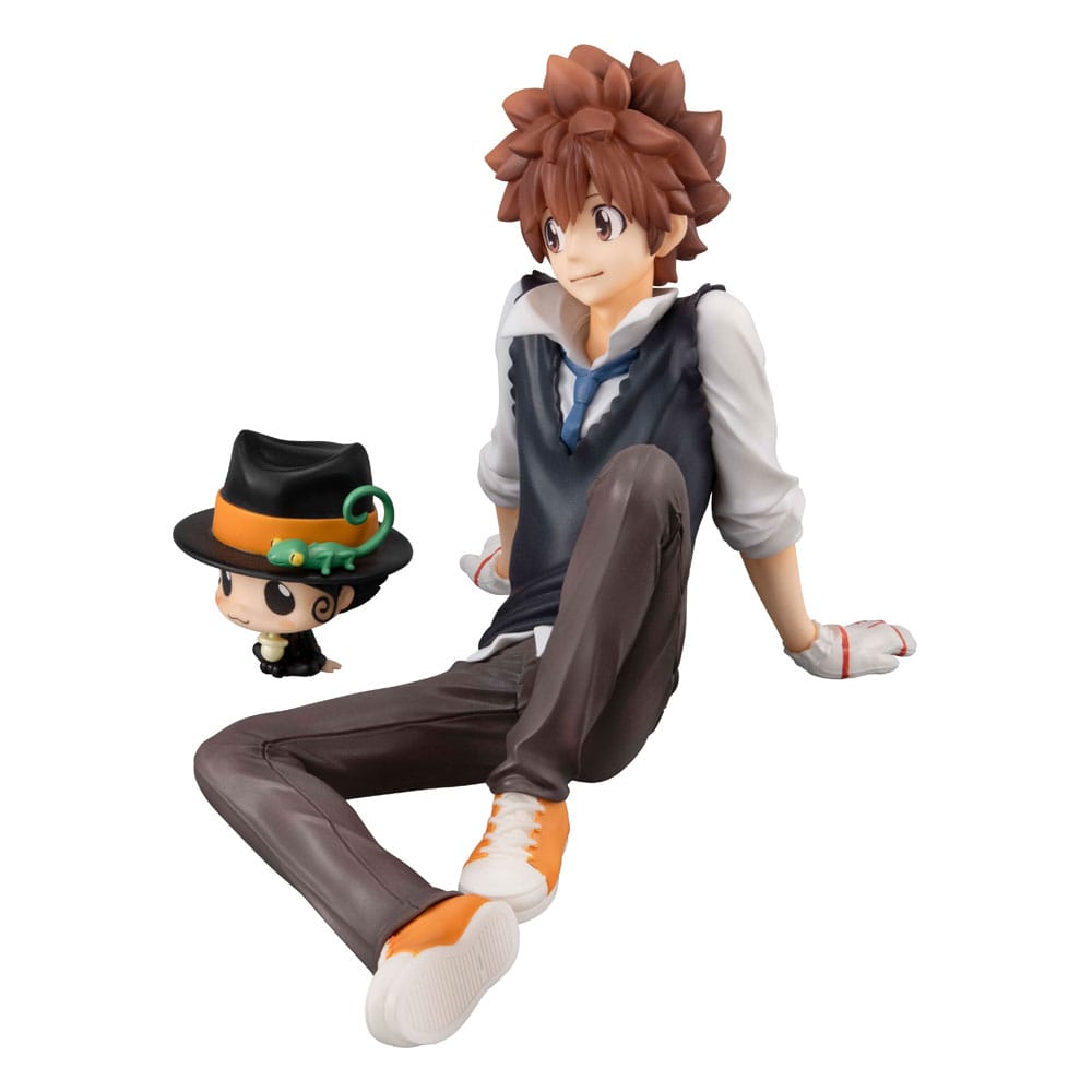 Katekyo Hitman Reborn! G.E.M. Series PVC Statue Tsuna & Reborn & Hibar ...
