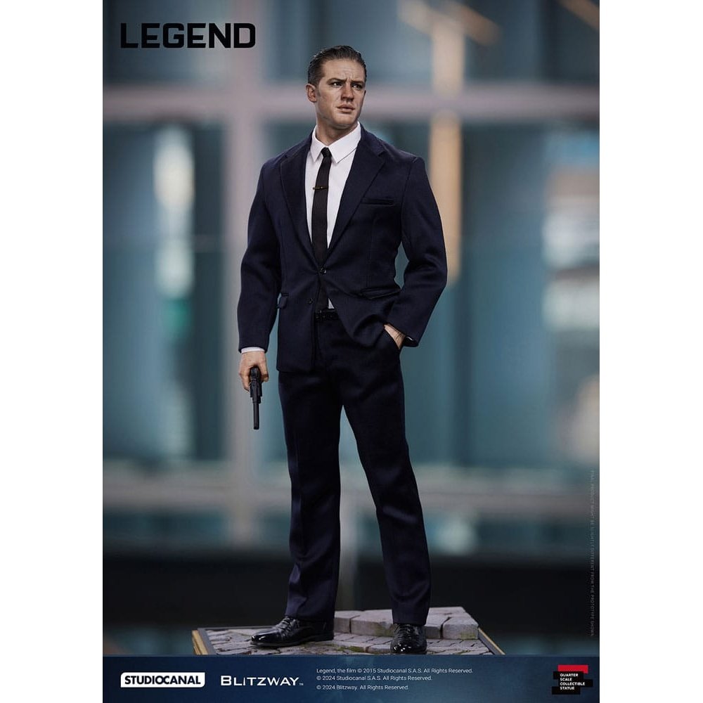 Legend Superb Scale Statue 1/4 Reginald Reggie Kray 53cm – Hobby Figures