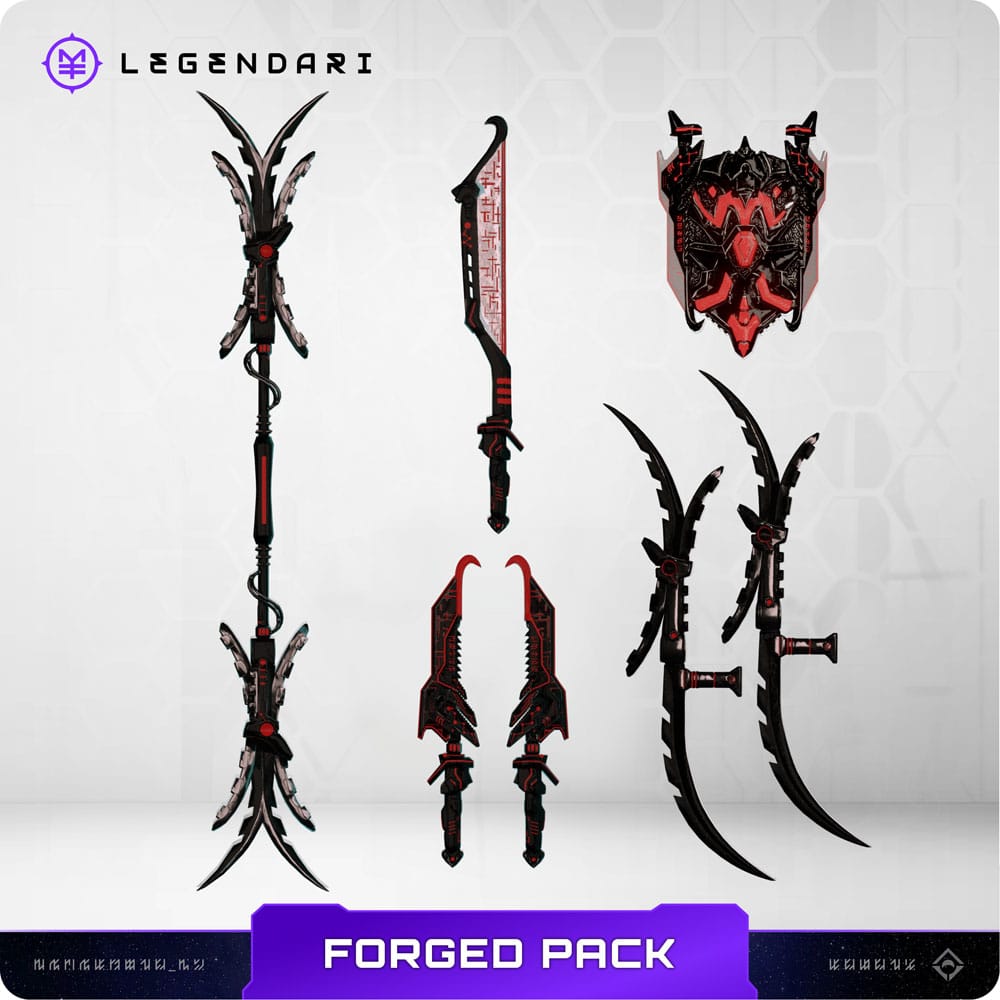 Legendari Accessory Pack Forged Weapons Pack – Hobby Figures