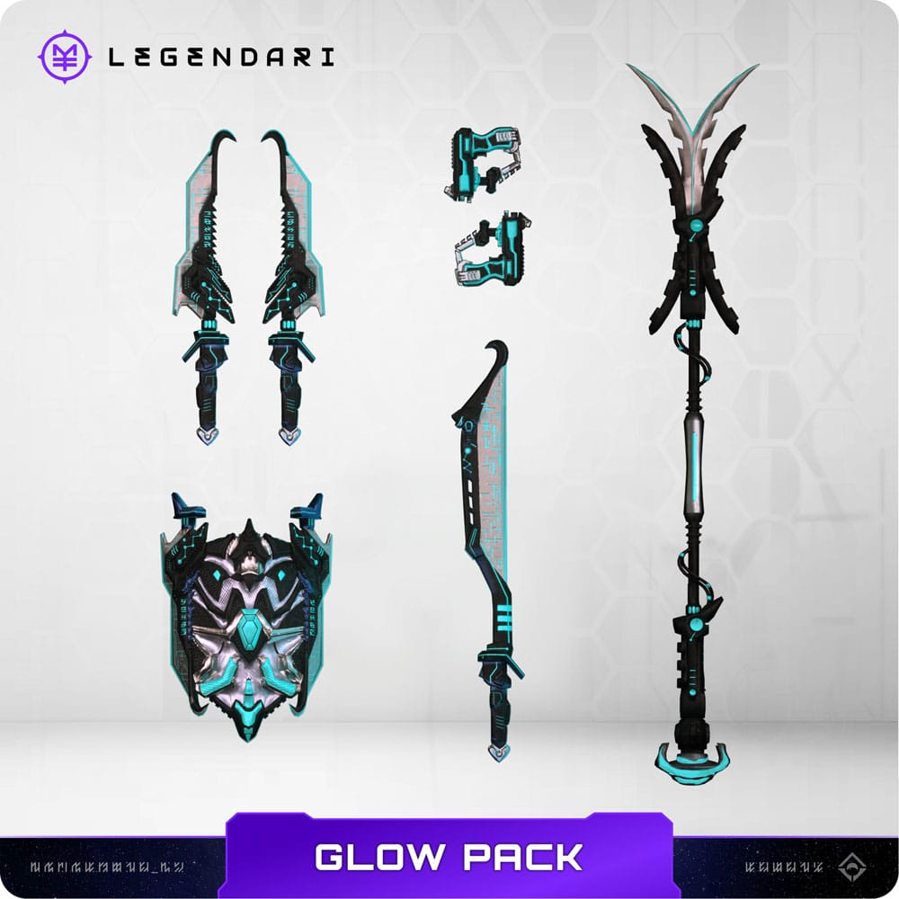 Legendari Accessory Pack Glow Weapons Pack – Hobby Figures