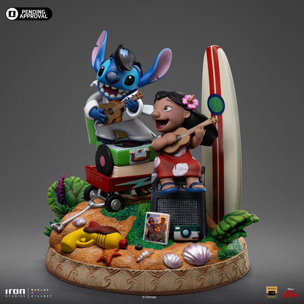 Lilo & Stitch Deluxe Art Scale Statue 1/10 Lilo & Stitch 20cm – Hobby ...