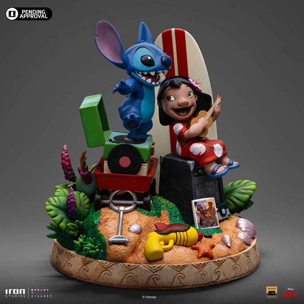 Lilo & Stitch Deluxe Art Scale Statue 1/10 Lilo & Stitch 20cm – Hobby ...