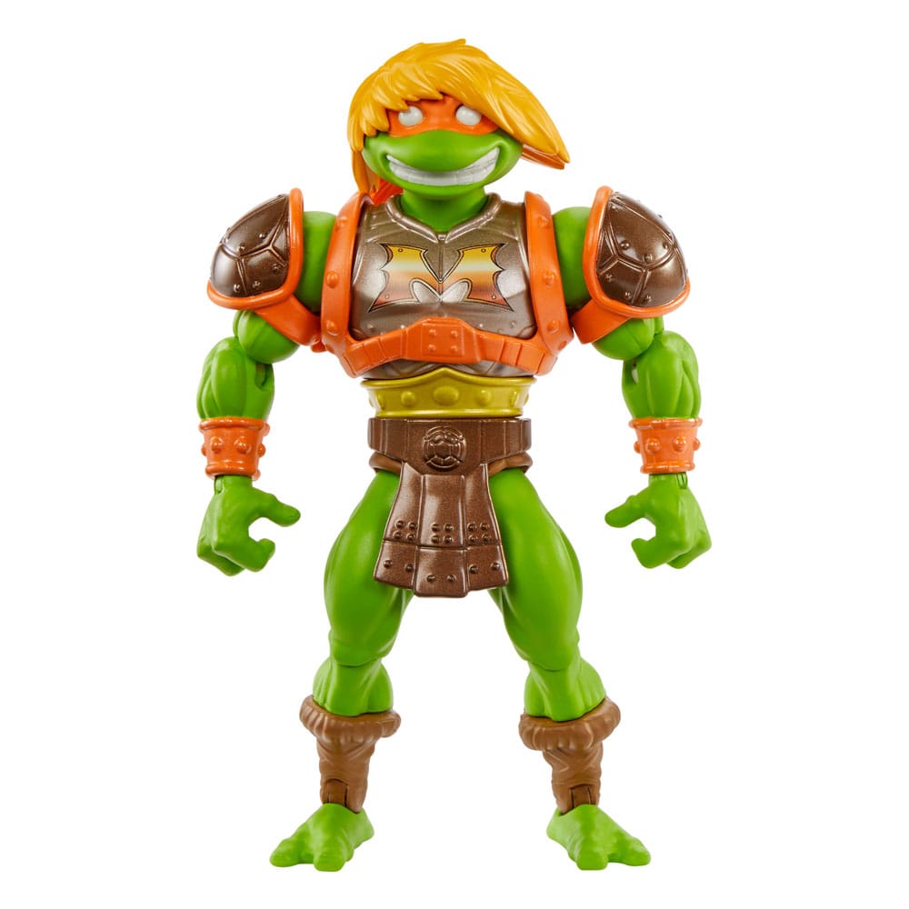 MOTU x TMNT: Turtles of Grayskull Action Figure Michelangelo 14cm ...