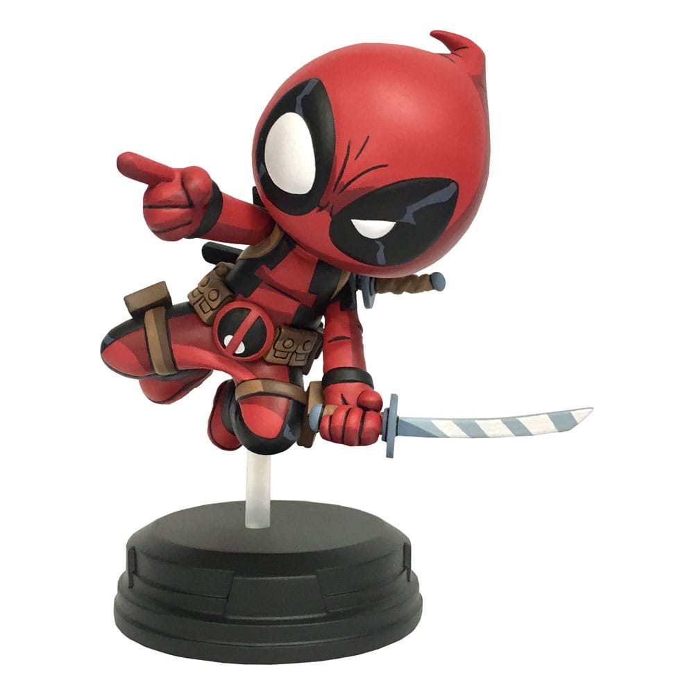 Marvel Animated Statue Deadpool (Jumping) 18cm – Hobby Figures