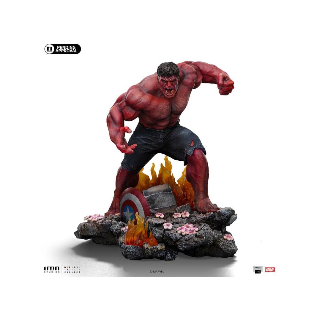Marvel Art Scale Statue 1/10 Red Hulk 23cm – Hobby Figures