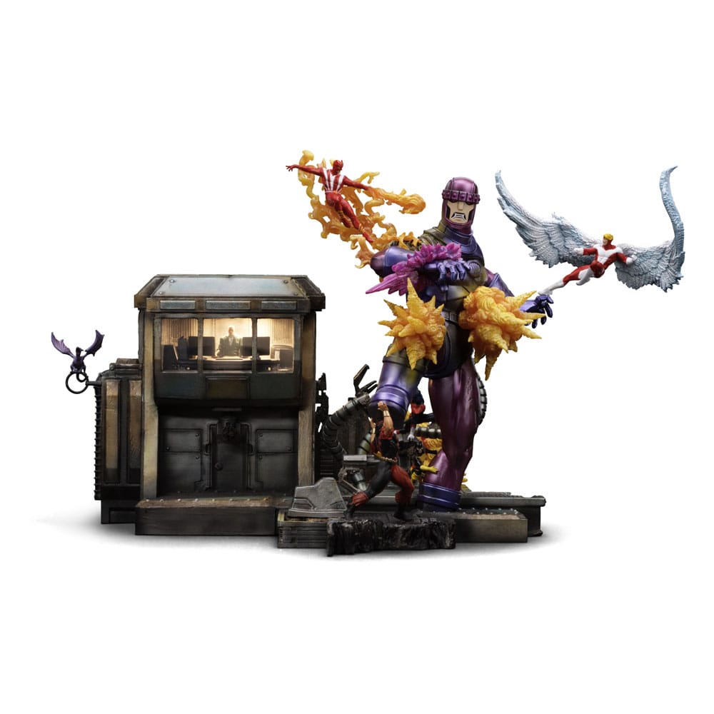 Marvel Demi Art Scale Statue 1/20 X-Men Danger Room Diorama B 43cm ...