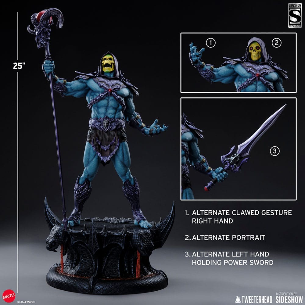 Masters of the Universe Legends Maquette 1/5 Skeletor (Classic Edition ...