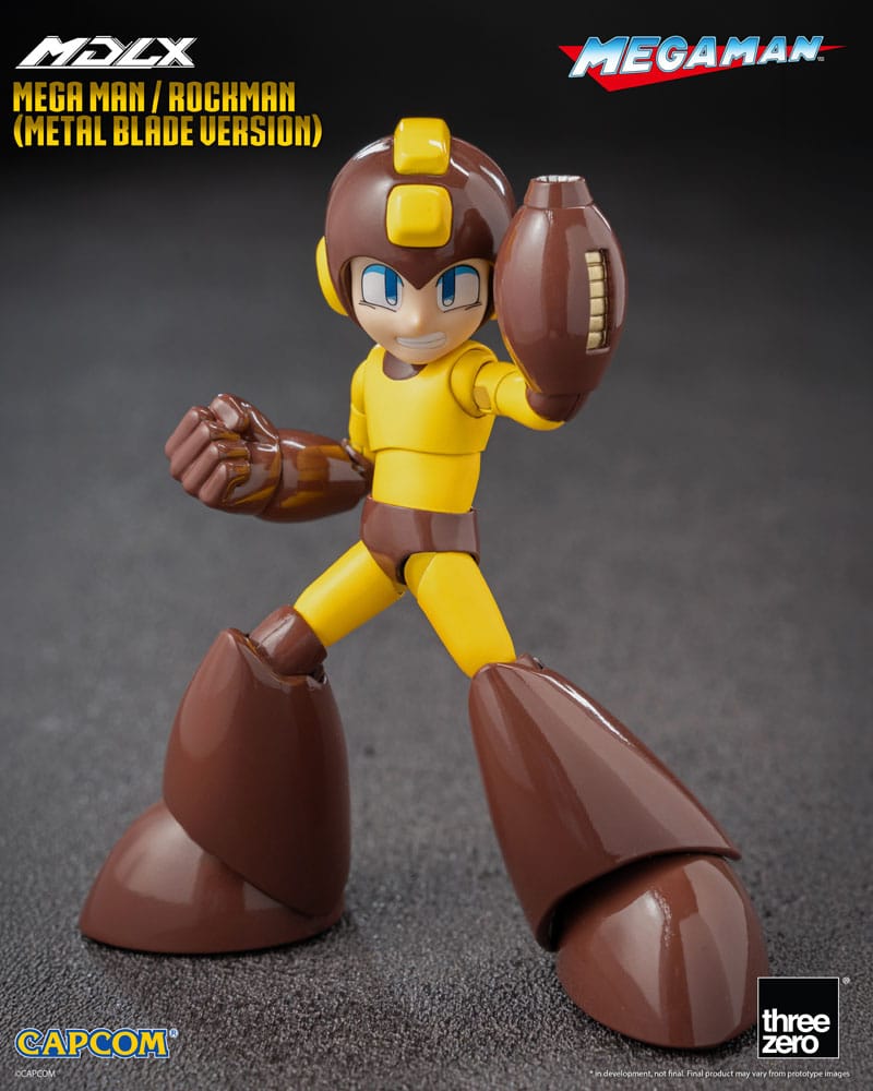 Mega Man MDLX Action Figure Mega Man / Rockman (Metal Blade Version) 1 ...