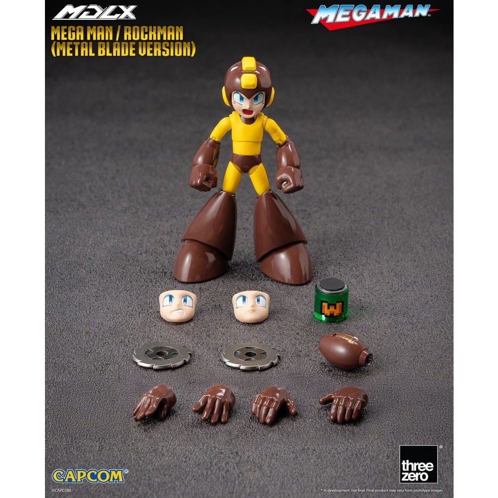 Mega Man MDLX Action Figure Mega Man / Rockman (Metal Blade Version) 1 ...