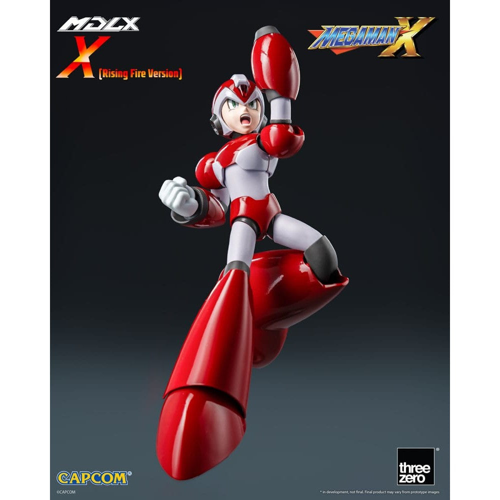 Mega Man MDLX Action Figure Rockman X / Mega Man X (Rising Fire Versio ...