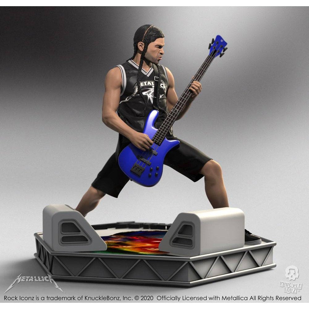 Metallica Rock Iconz Statue Robert Trujillo Limited Edition 22cm ...