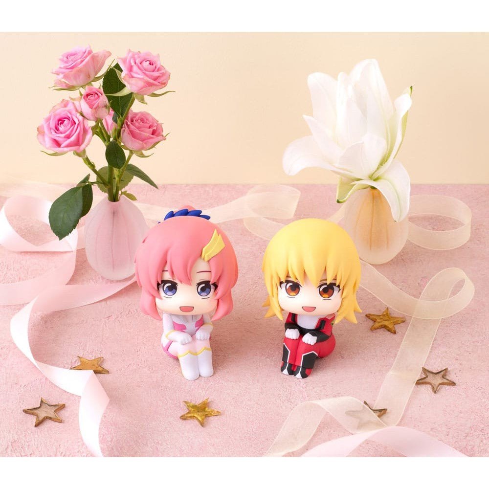 Mobile Suit Gundam Seed Freedom Look Up PVC Statue Lacus Clyne & Cagal ...