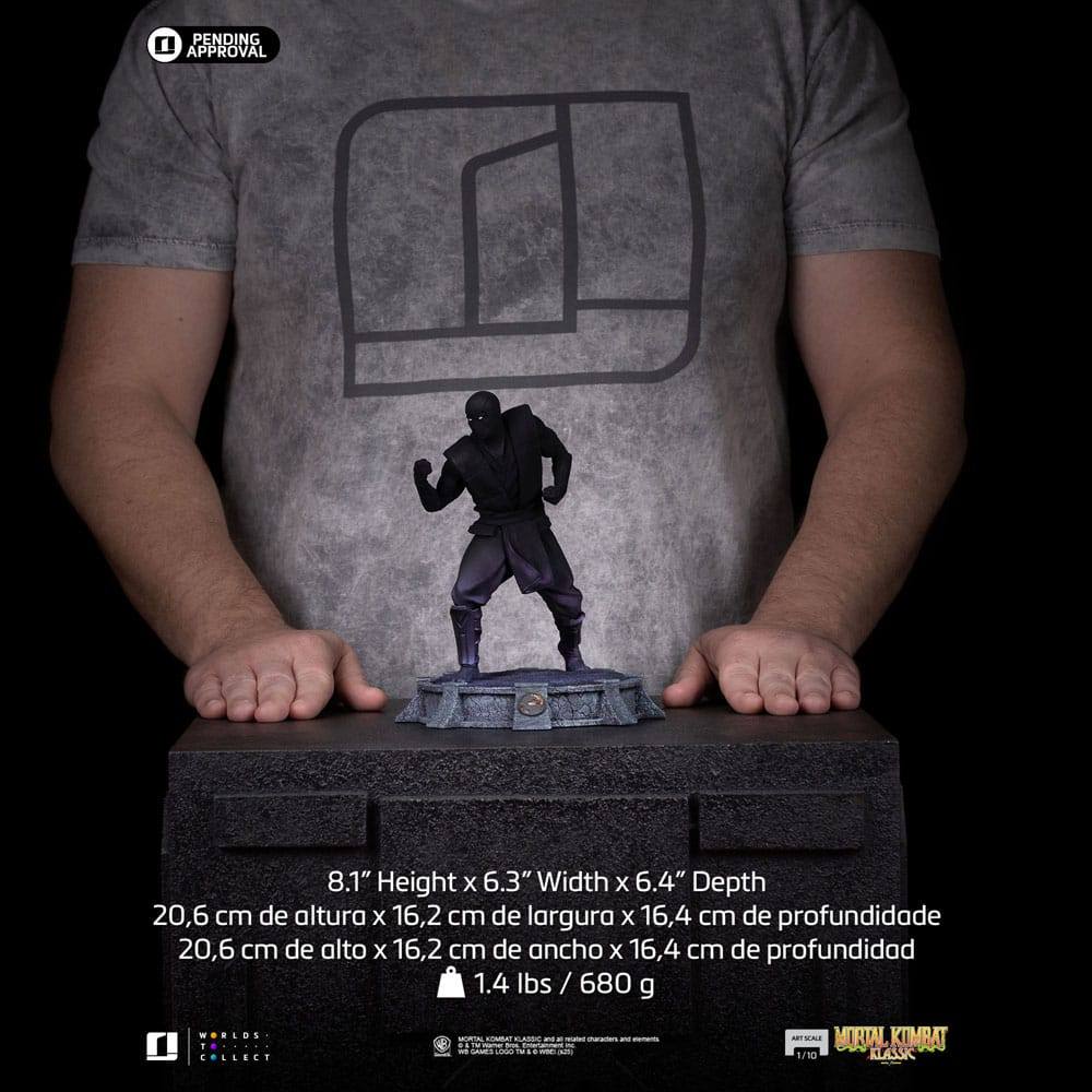 Mortal Kombat Art Scale Statue 1/10 Noob Saibot (Ninjas Collection) he ...