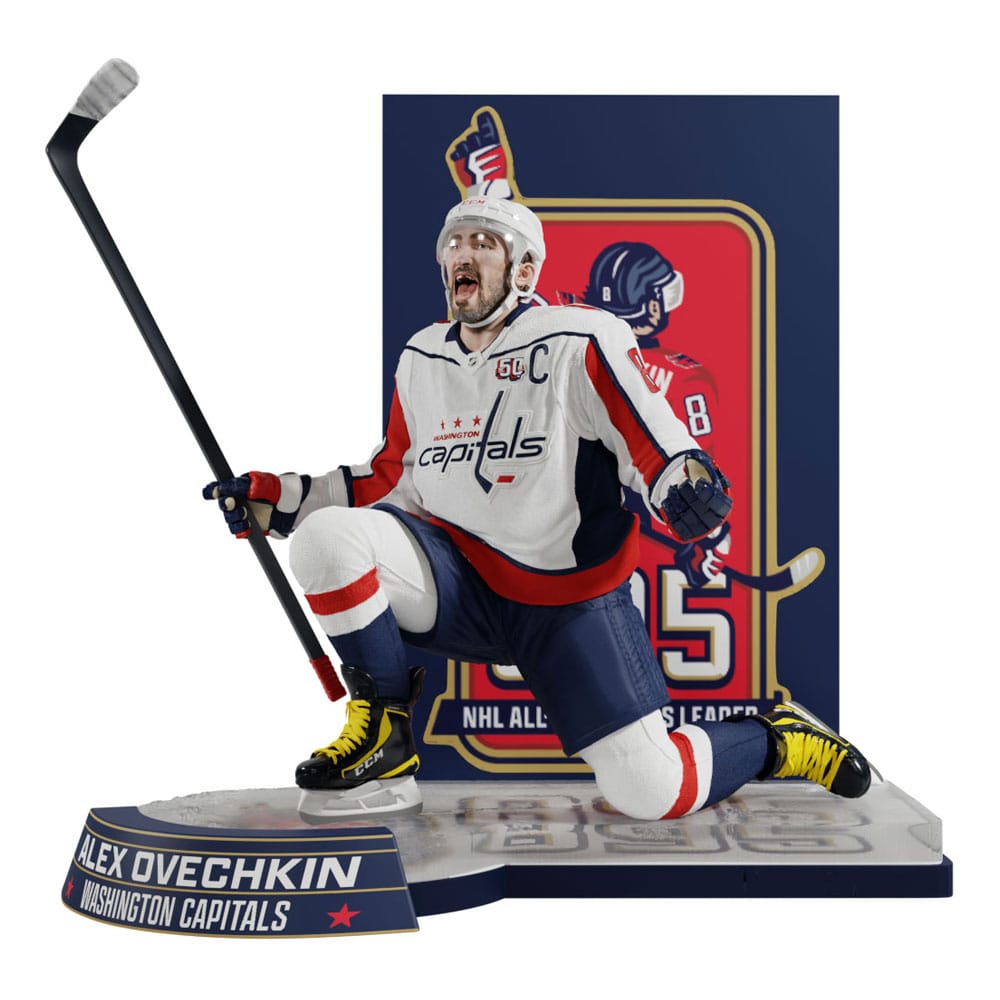 NHL Statue Statue 1/6 Alex Ovechkin All Time Goals Leader 28cm – Hobby ...