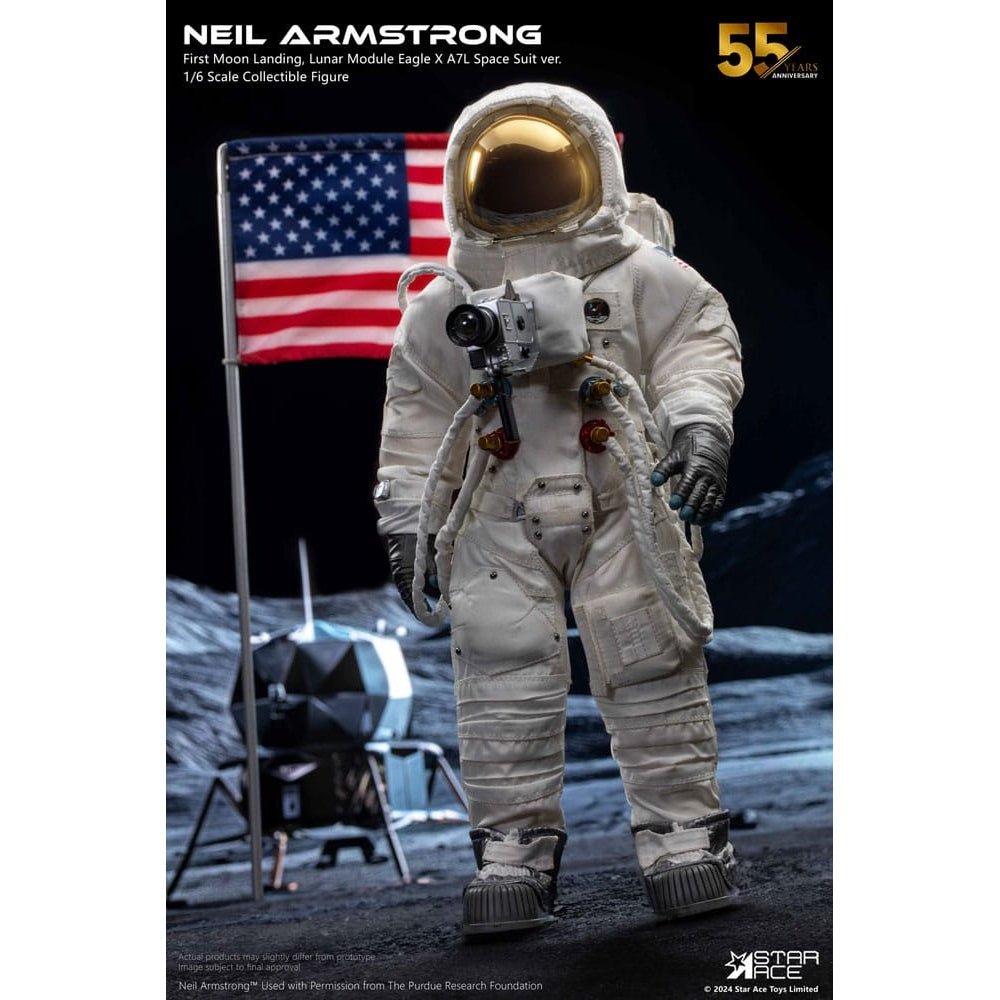 Neil Armstrong Action Figure 1/6 Neil Armstrong Deluxe Version 30cm ...