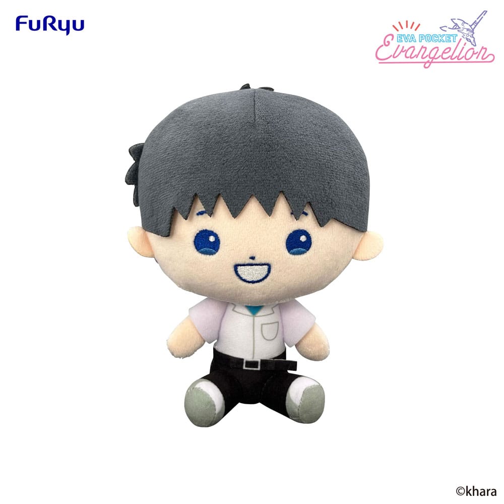 Neon Genesis Evangelion Eva Pocket Plush Figure Shinji 17cm – Hobby Figures