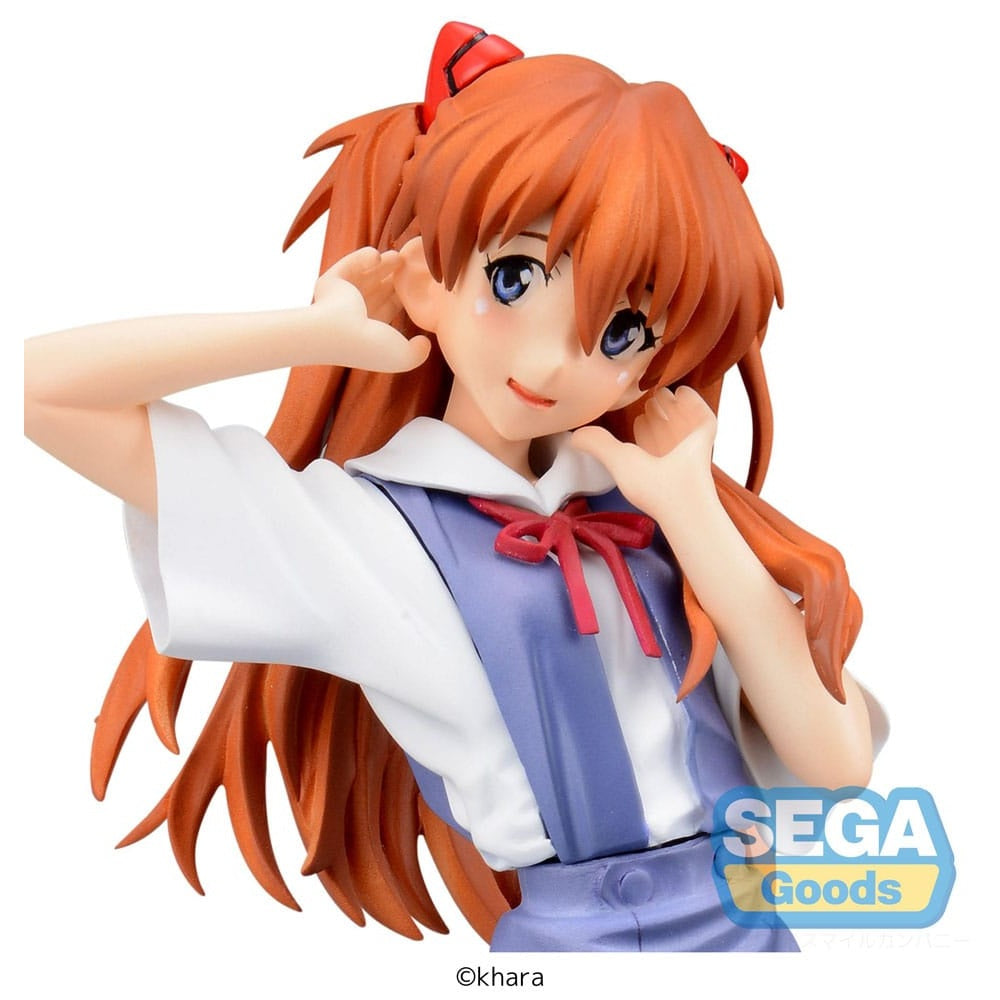 Neon Genesis Evangelion XStellar PVC Statue Asuka Uniform Ver. 21cm ...