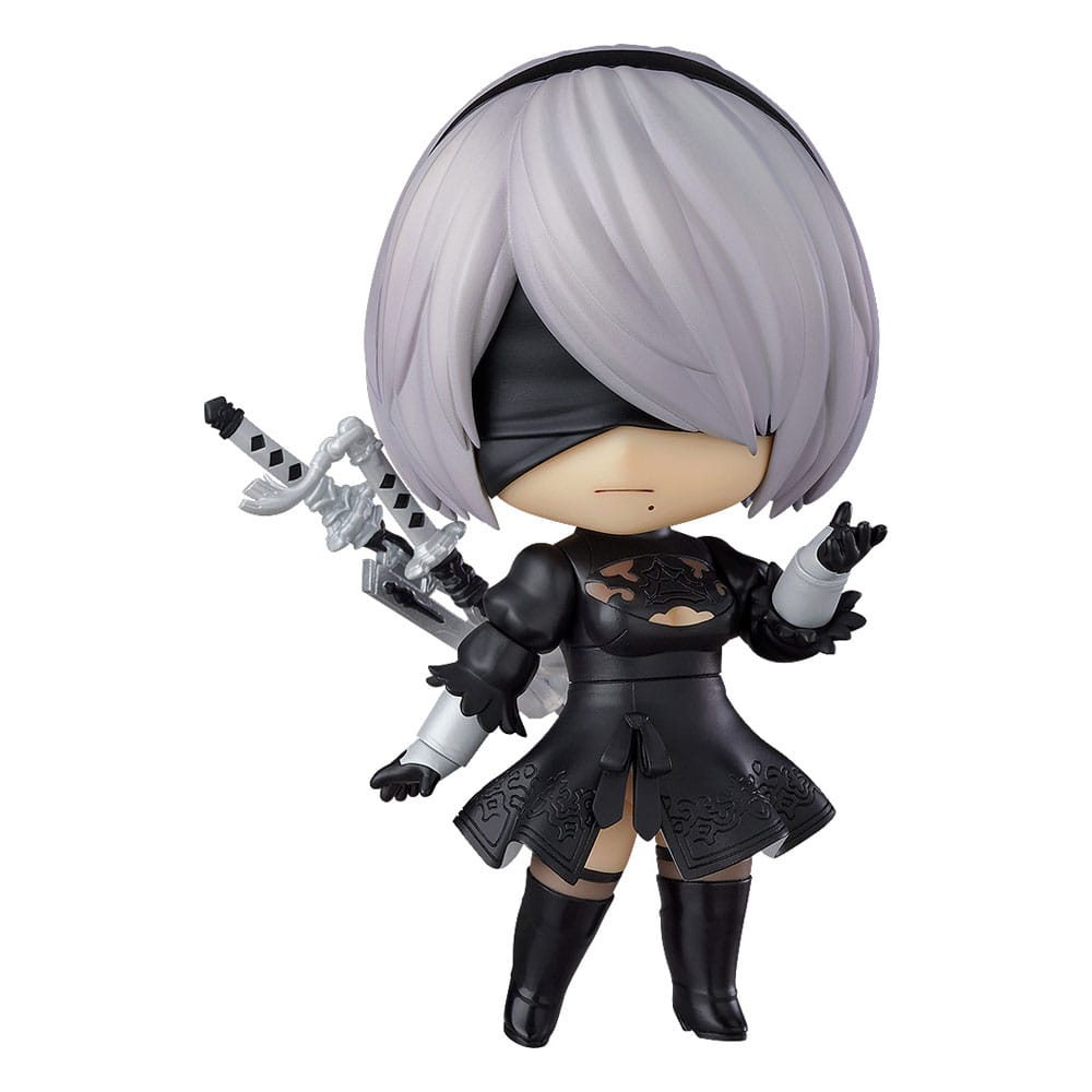 NieR:Automata Nendoroid Action Figure 2B (YoRHa No.2 Type B) 10cm ...