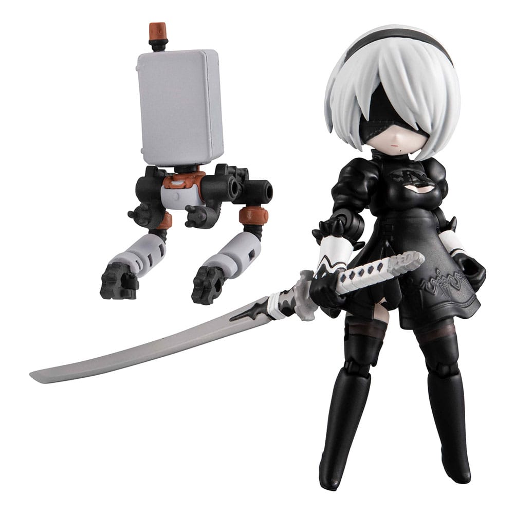 NieR: Automata Ver1.1a Desktop Army Action Figure 2B 8cm – Hobby Figures