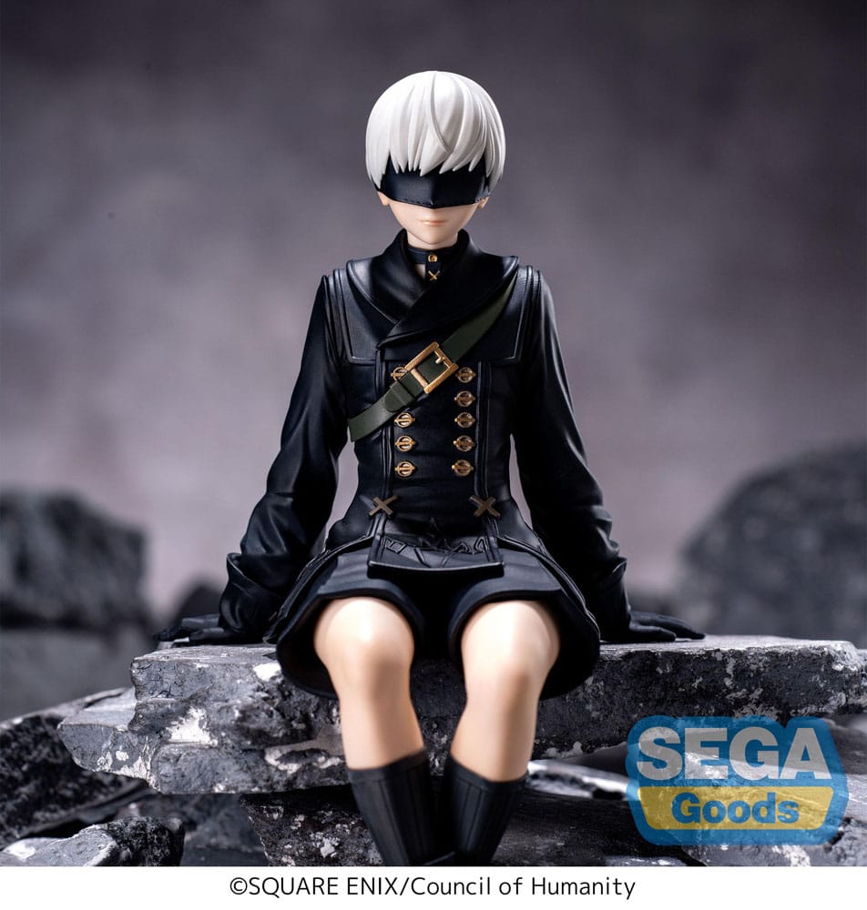 NieR:Automata Ver1.1a PM Perching PVC Statue 9S 15cm – Hobby Figures