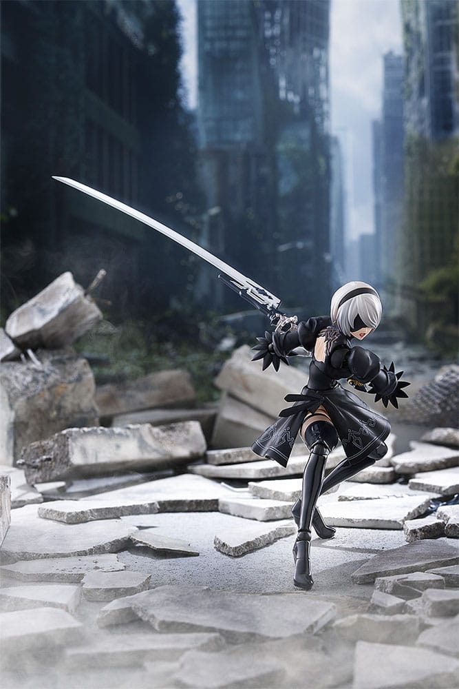 Nier Automata Play Toy Figure Nier:Automata Figma Action Figure 2B ...