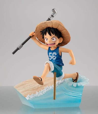 One Piece G.E.M. Series PVC Statue Monkey D. Luffy Run! Run! Run! 15th ...