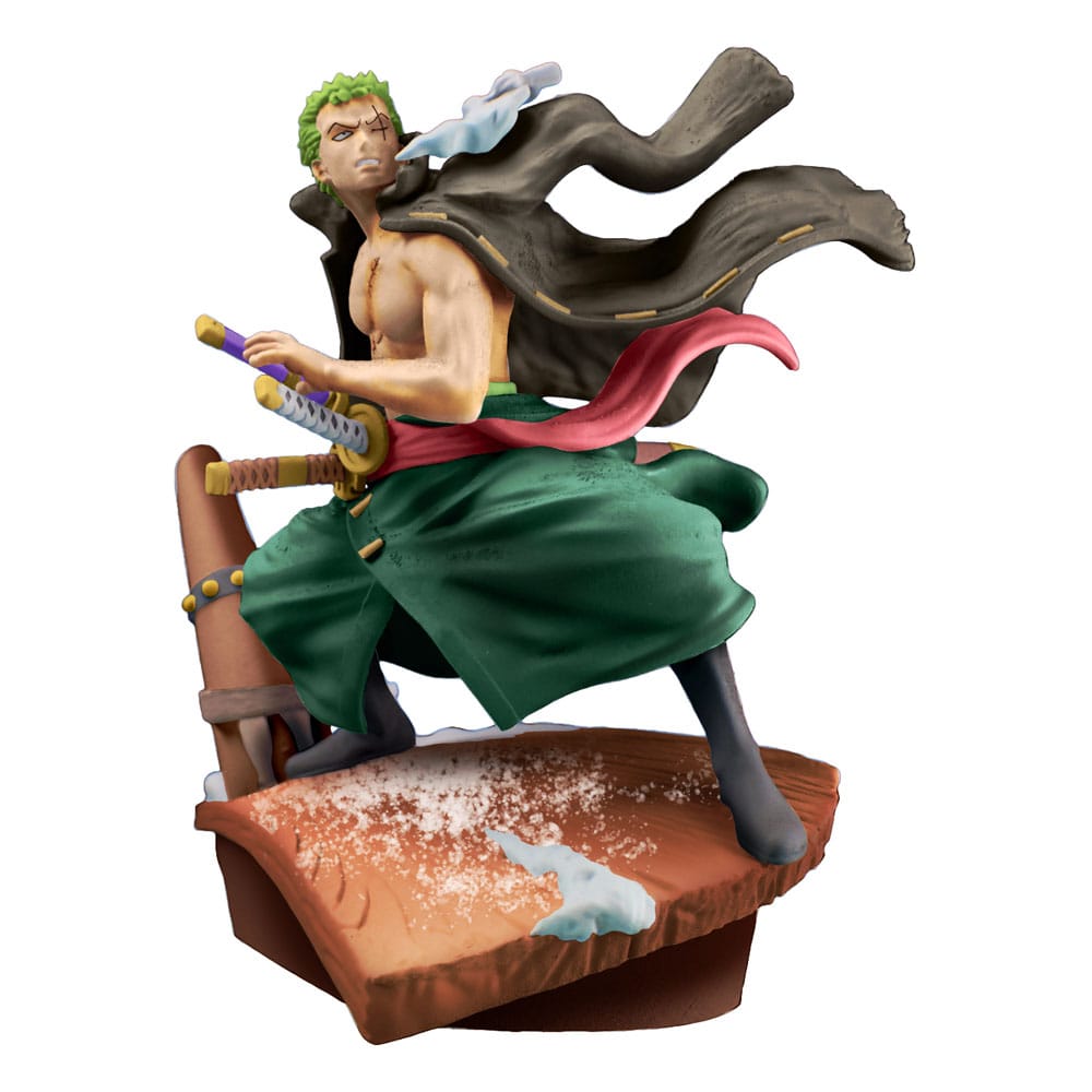One Piece Petitrama PVC Mini Statue Logbox Re Birth Egghead Set 9cm ...