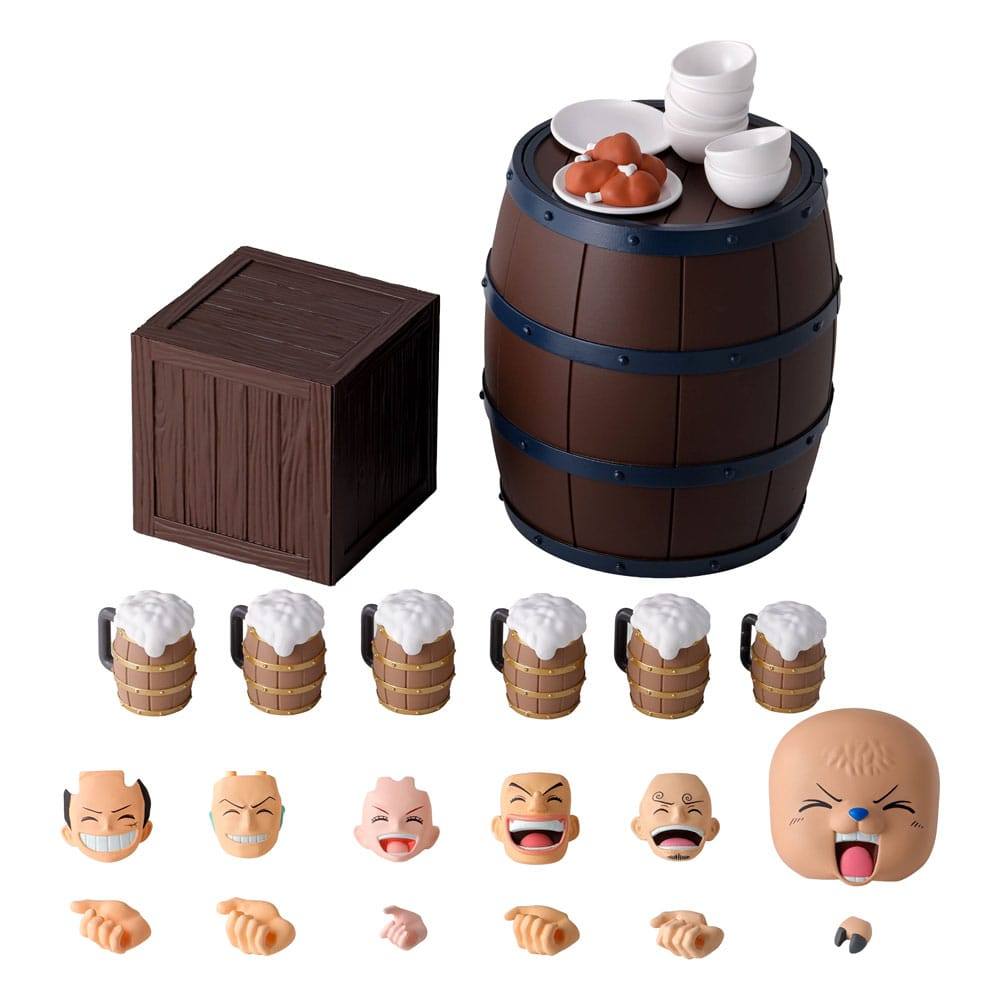 One Piece S.H. Figuarts Accessory Set The Straw Hat Crew Party Set ...