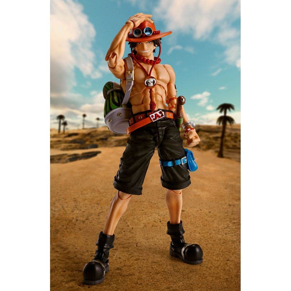 One Piece S.H. Figuarts Action Figure Portgas D Ace -Fire Fist- 15cm ...