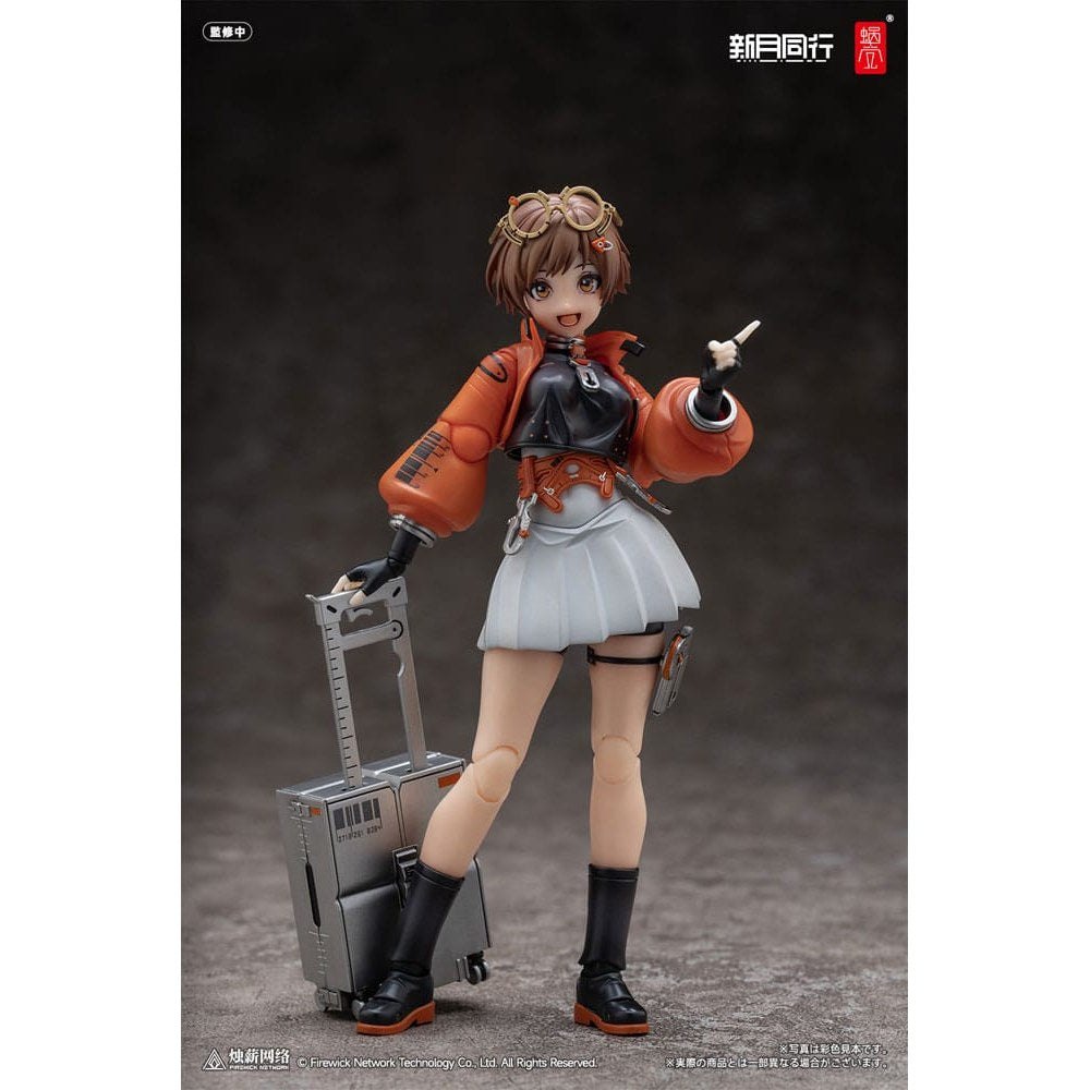 Original Character Action Figure Kit 1/12 Fellow Moon Agent Qianqiu 14 ...