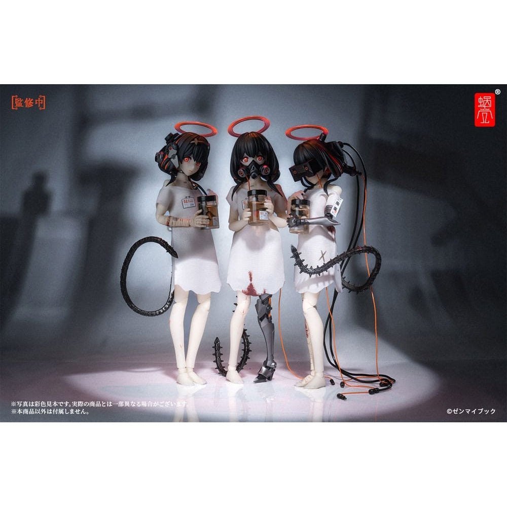 Original Character Action Figures Kit 1/12 Three Wise Monkeys See no E ...