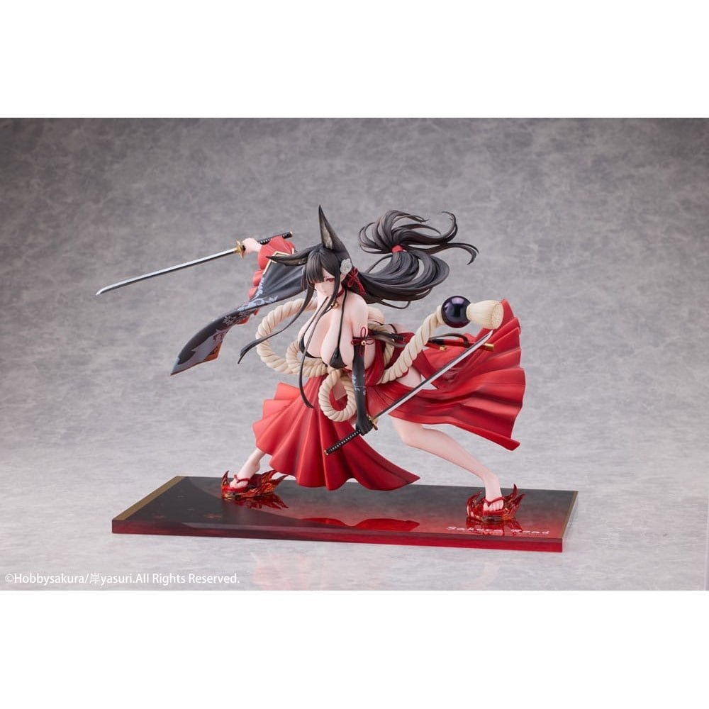 Original Illustration PVC Statue 1/7 Ying Mo illustration by Kishi yas ...