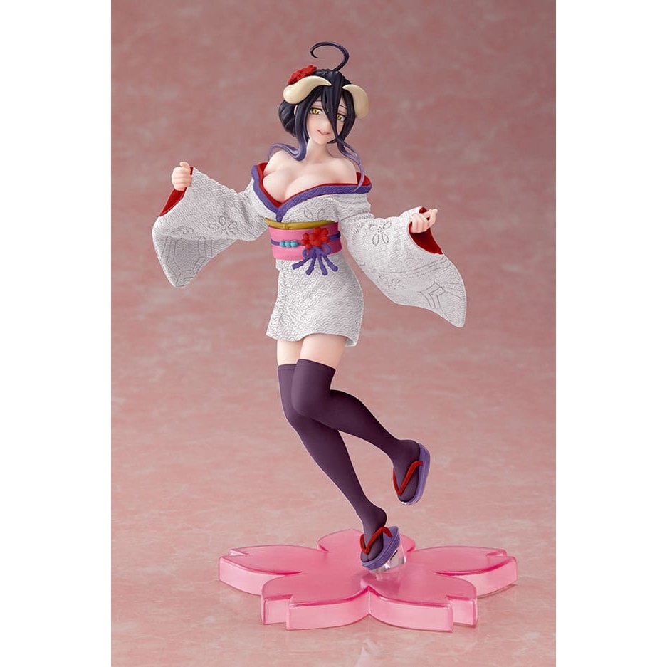 Overlord IV Coreful PVC Statue Albedo Sakura Kimono Ver. Renewal Editi ...