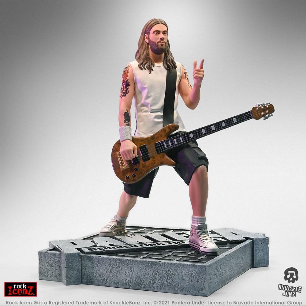 Pantera Rock Iconz Statue Rex Brown (Reinventing the Steel) 22cm ...