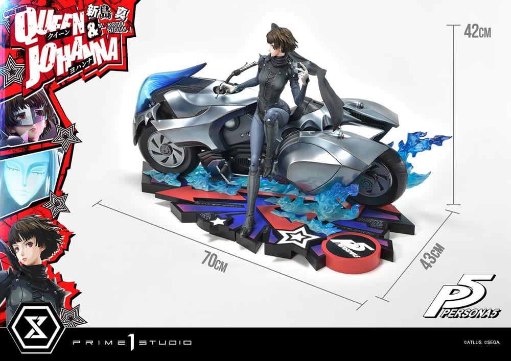 Persona 5 Premium Masterline Series Statue 1/4 Makoto Niijima "Queen ...