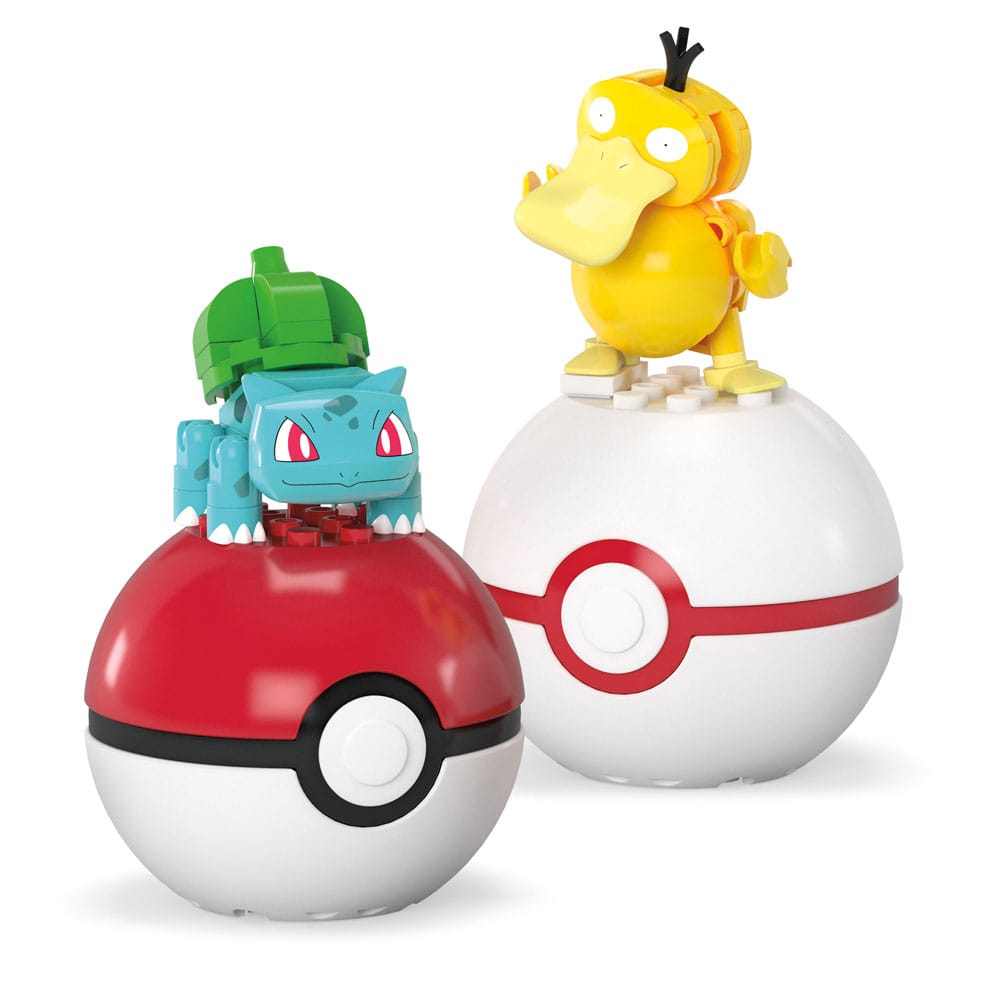 Pokémon MEGA Construction Set Poké Ball Collection: Bulbasaur & Psyduc ...