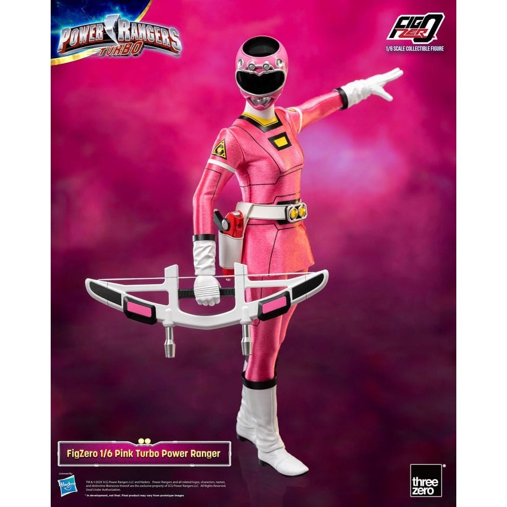 Power Rangers Turbo FigZero Action Figure 1/6 Pink Turbo Power Ranger ...