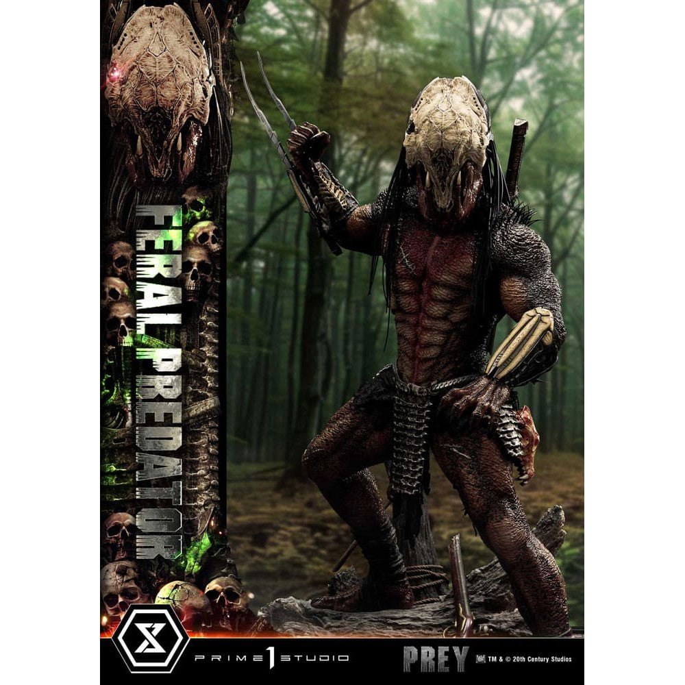 Prey (Movie) Museum Masterline Series Statue 1/3 Feral Predator 89cm ...