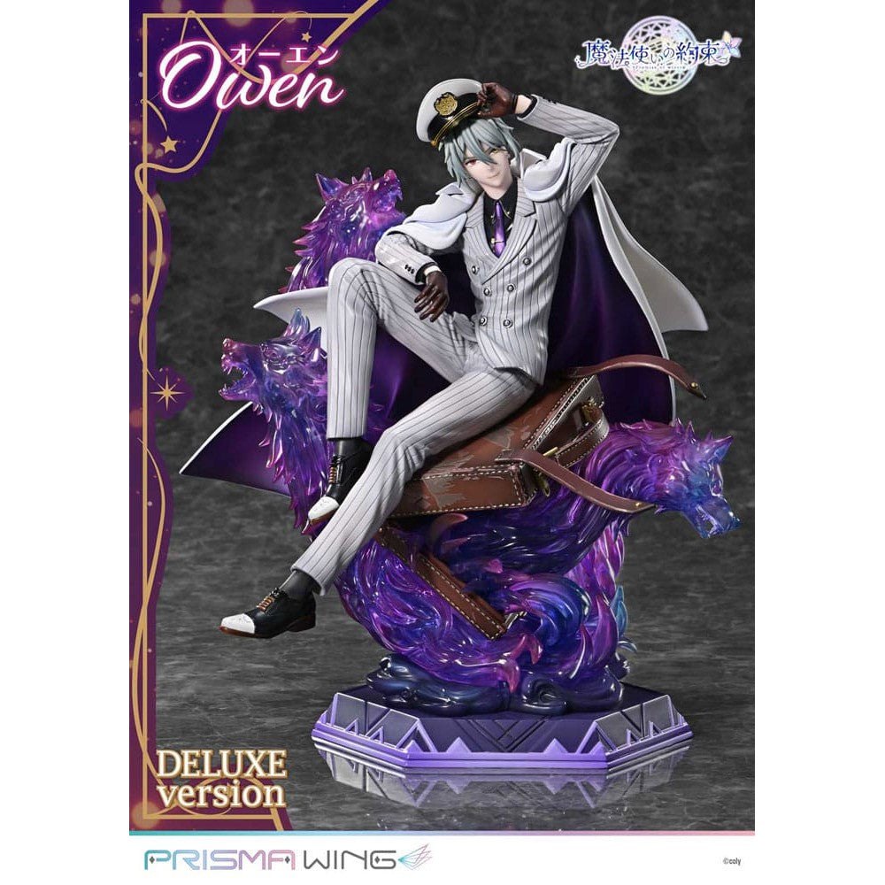 Promise of Wizard Prisma Wing PVC Statue 1/7 Owen Deluxe Version 26cm ...